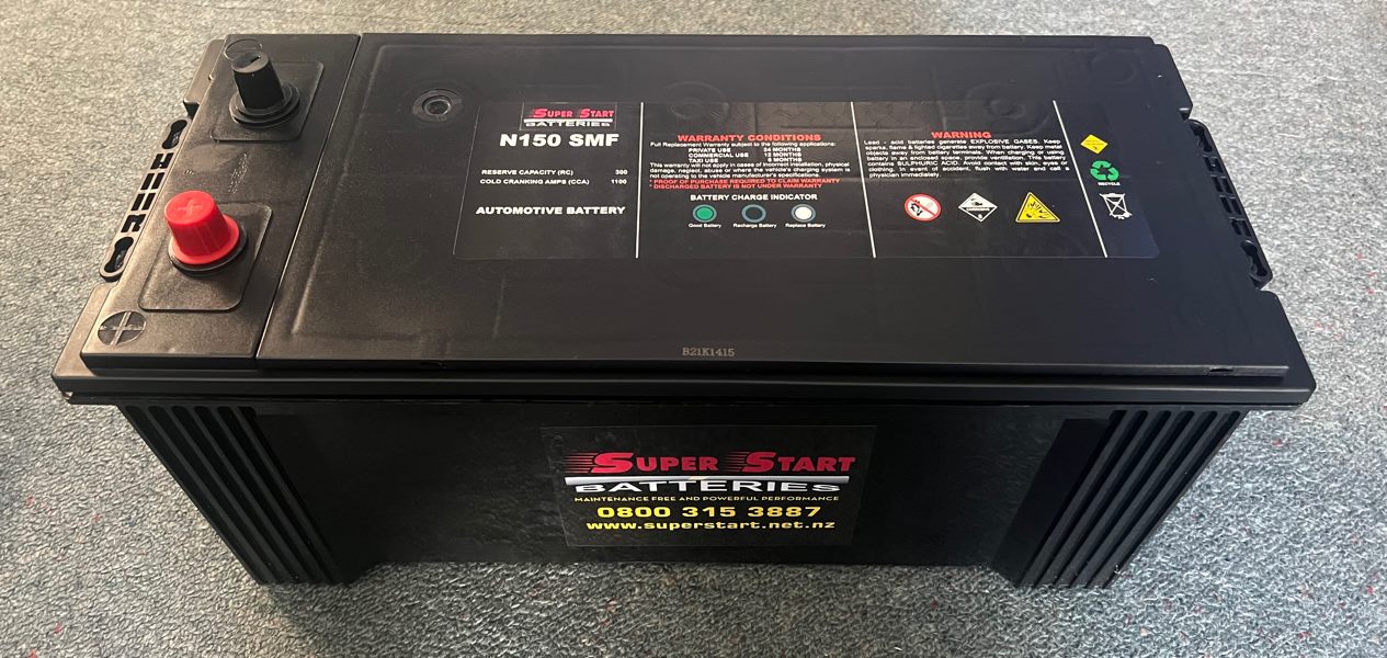 Superstart N150 Battery – 12V 1000CCA Truck Battery | N150MF 150AH Hea ...