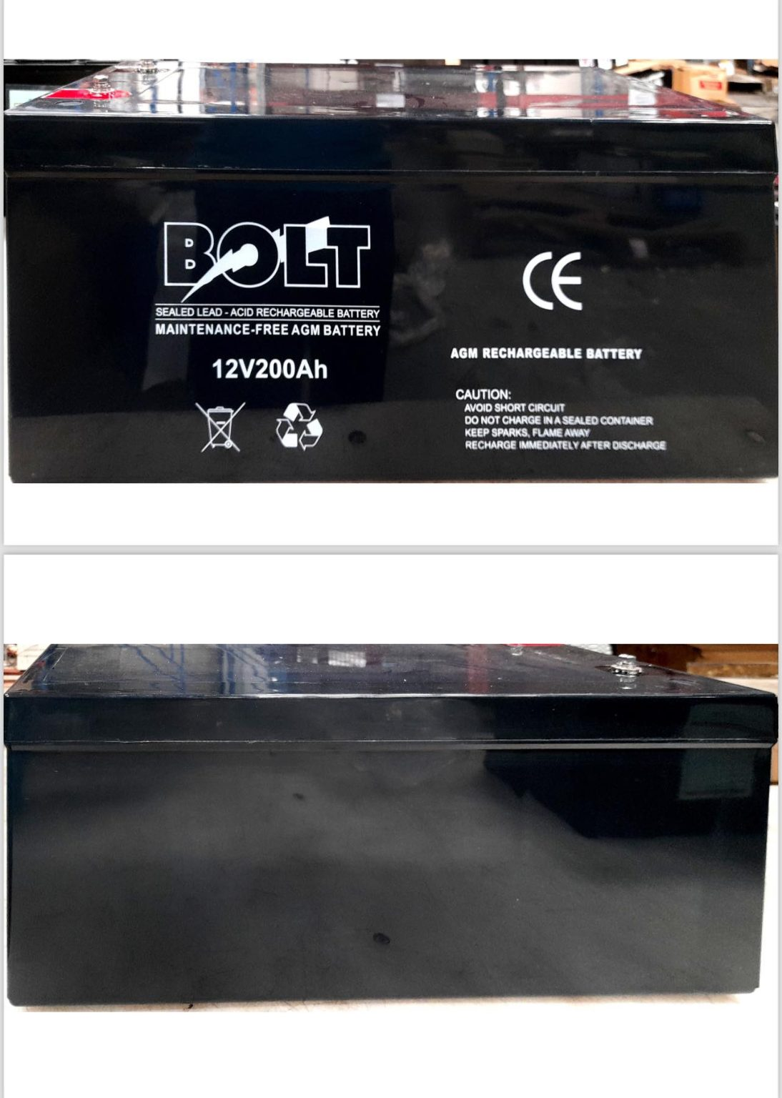 Bolt 12V 200Ah AGM Deep Cycle Battery — Superstart Batteries