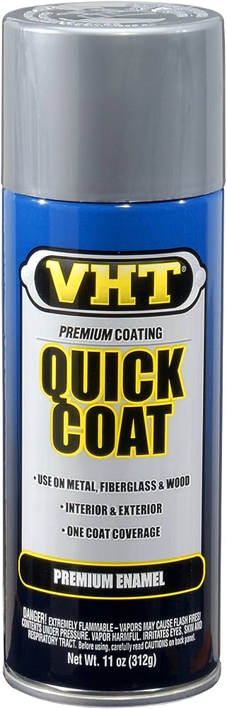 VHT Quick Coat Enamel Spray Paint Bright Aluminum 312g - SP507 ...