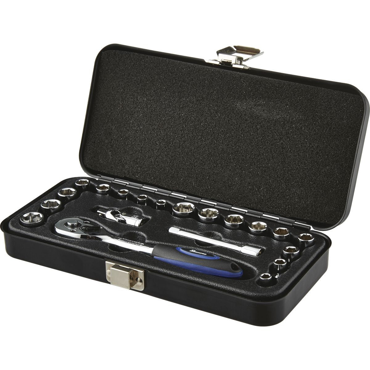 Mechpro Blue 20 Piece Socket Set 1/4in Drive – MPBSK108K — Superstart ...