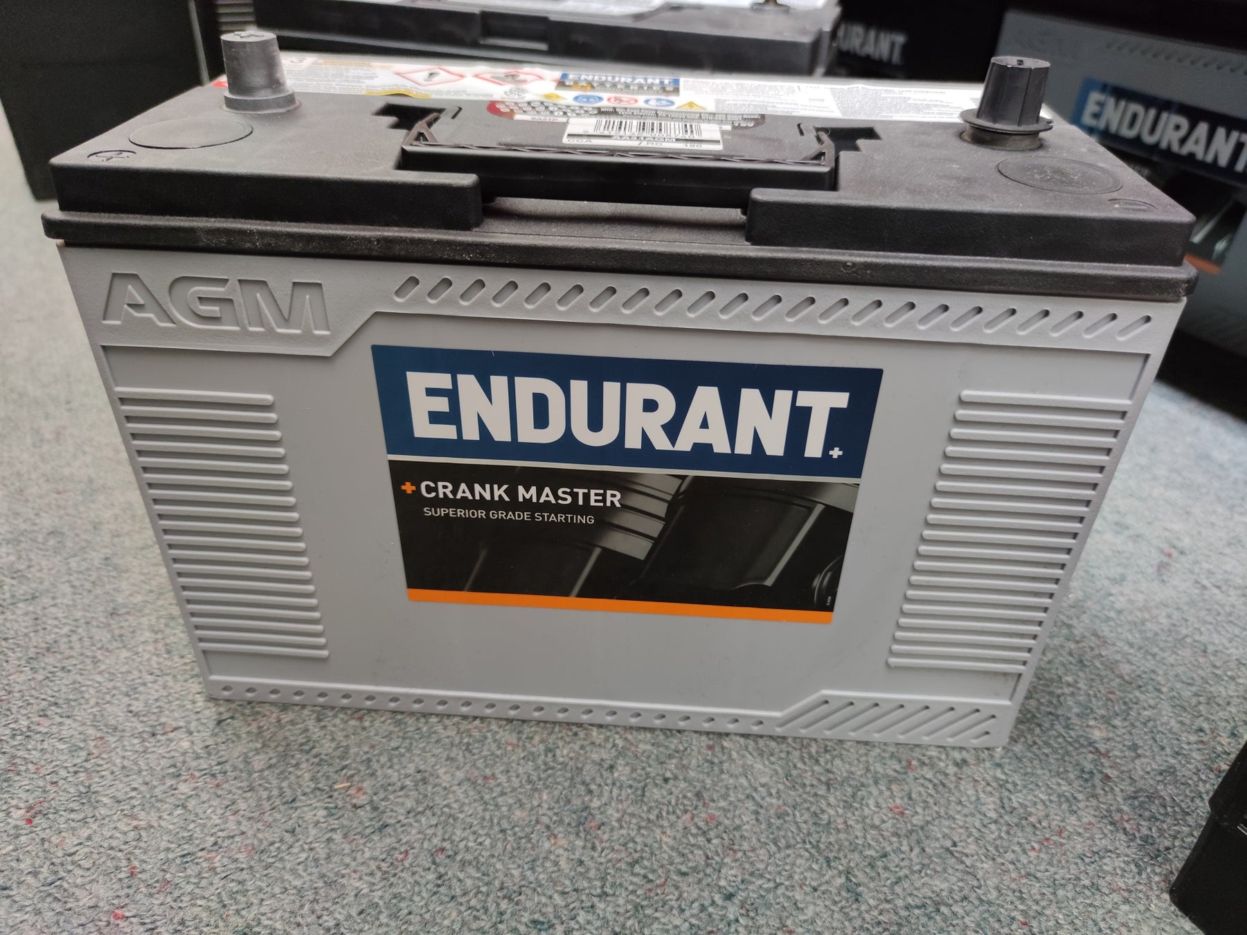 Endurant CM31STUD AA31AGM 1000 CCA 12V Heavy Duty Battery - Superstart ...