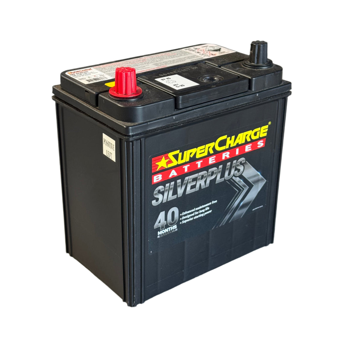 SuperCharge NS40Z 40B20R Battery, 12V 390 CCA - 40-Month Warranty ...