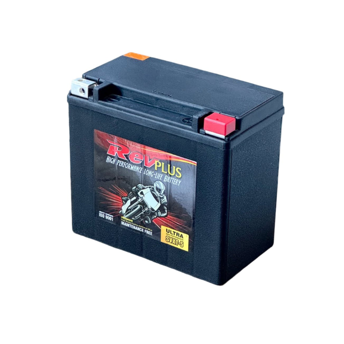 RevPlus SVXT-5 AGM 12V 19Ah 350CCA Motorcycle Battery — Superstart ...