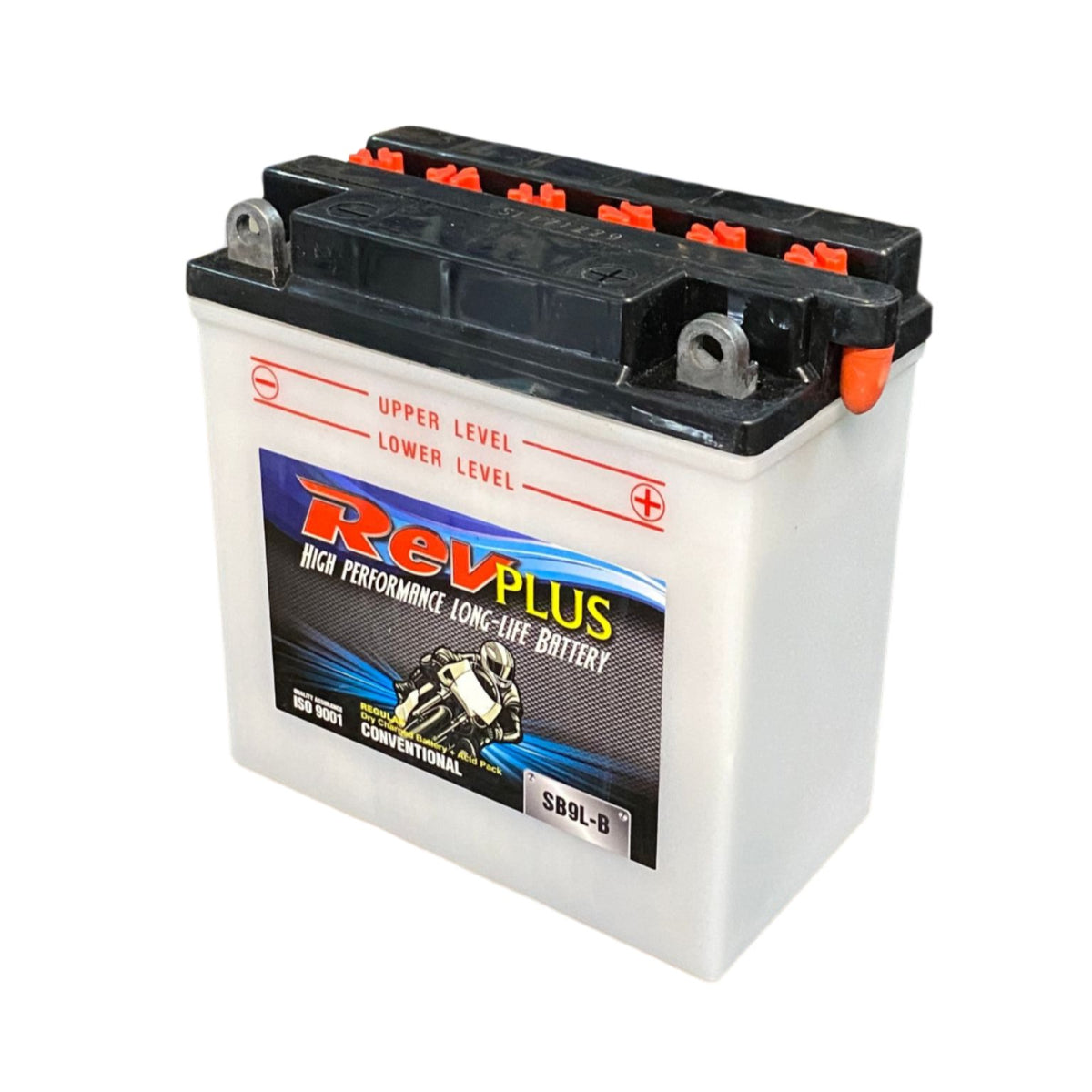 Revplus SB9L-B Motorbike Battery - 12V 9Ah 130CCA — Superstart Batteries