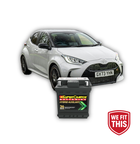 Toyota Yaris Hybrid Auxiliary Battery (2020 onwards) — Superstart Batteries