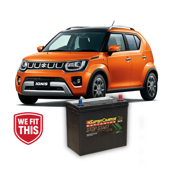 Suzuki Ignis Hybrid Auxiliary Battery (2016-onwards) - Superstart ...