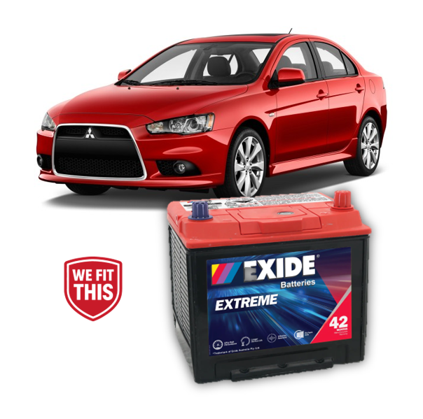 Mitsubishi Lancer Battery (2007-onwards) 42-Month Warranty — Superstart ...
