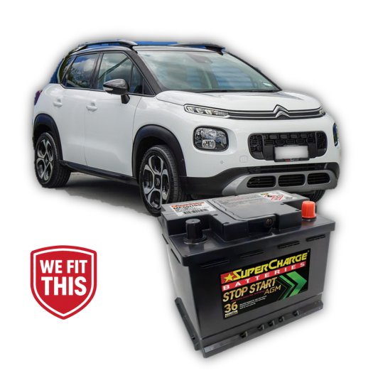 Citroen C3 Stop-Start AGM Battery - 60Ah 720CCA — Superstart Batteries