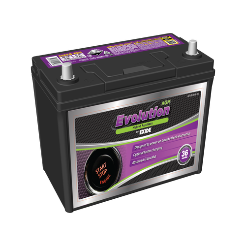 Exide XB24R-AGM Hybrid Auxiliary Battery - S46B24R Toyota Prius ...