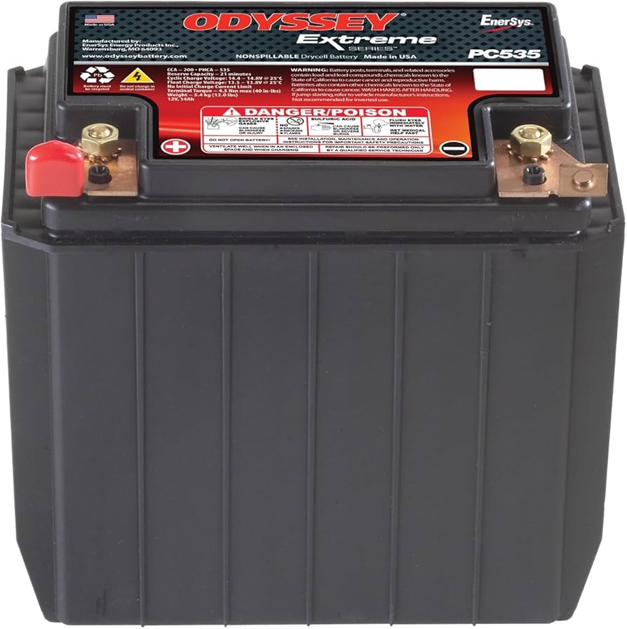 Odyssey PC680 AGM Racing Car Battery - 12V, 170 CCA — Superstart Batteries
