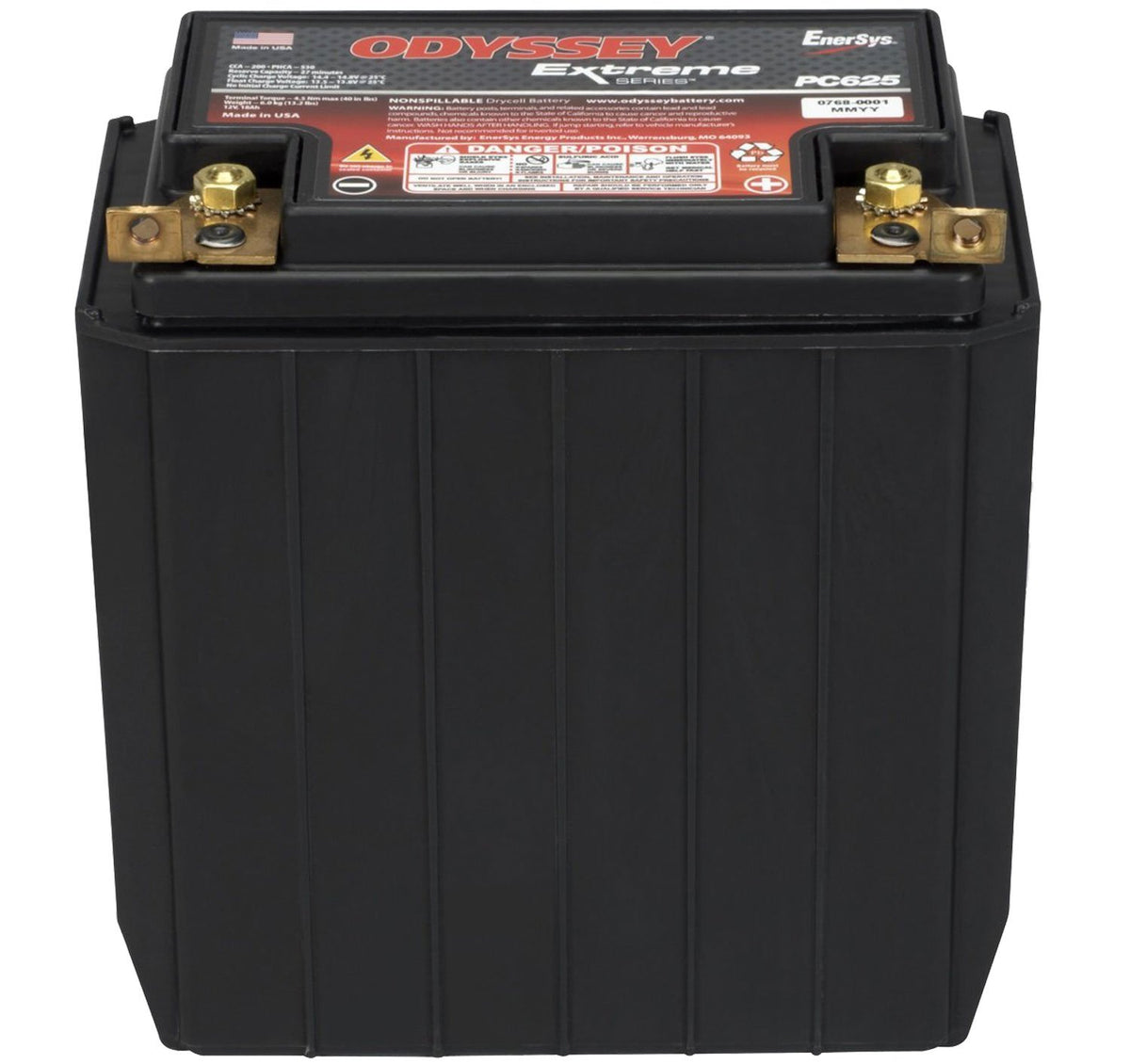 Odyssey PC680 AGM Racing Car Battery - 12V, 170 CCA — Superstart Batteries