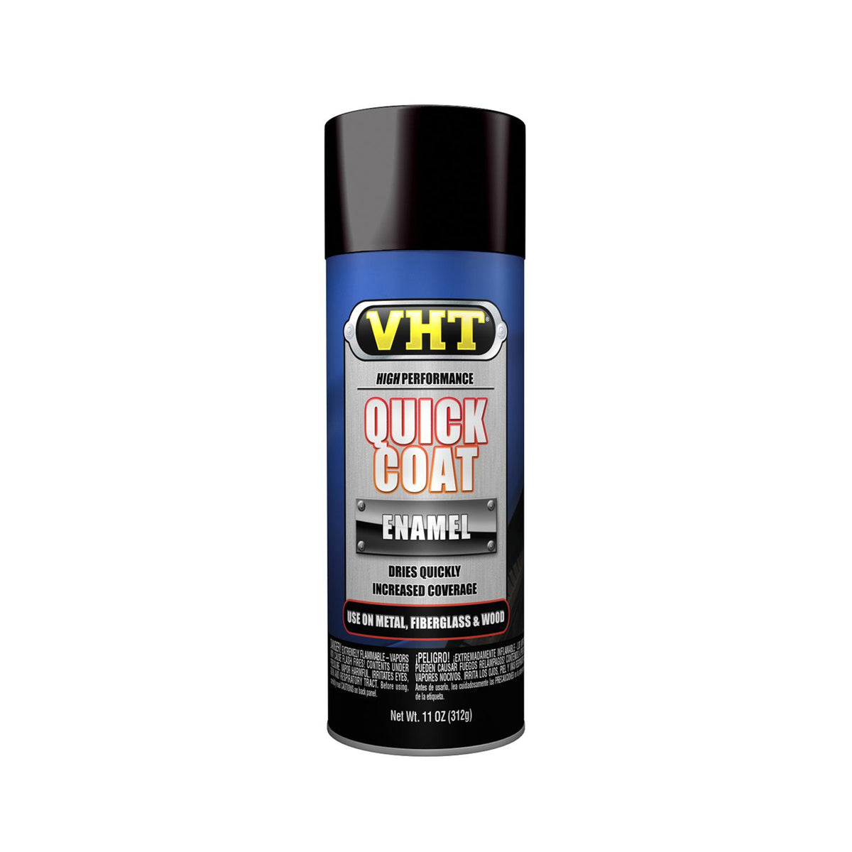 VHT Quick Coat Enamel Spray Paint Gloss Black 312g - SP504 — Superstart ...