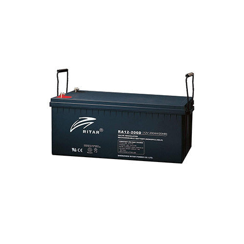 Ritar RA12-200D AGM Deep Cycle Battery 12V 200AH -Superstart ...