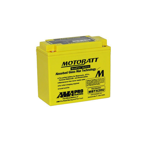Motobatt MBTX20U 12V 310CCA AGM Battery - Superstart — Superstart Batteries