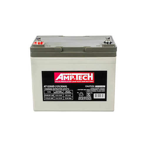Amptech AT12350D AGM Mobility Battery 12V 35Ah - Superstart ...