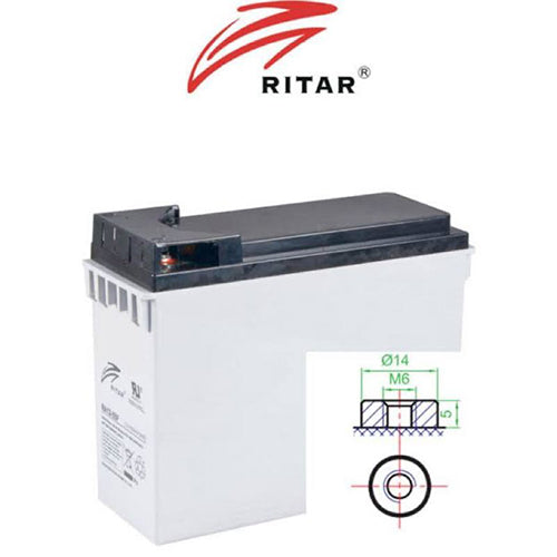 Superstart - Ritar RA12-55F 12V 55Ah AGM Deep Cycle Battery ...