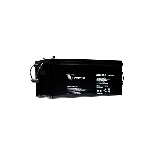 Vision 6FM200 12V 200Ah AGM Deep Cycle Battery | Superstart ...